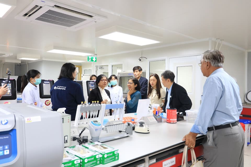 A delegation from the Department of Medical Research, Ministry of ...